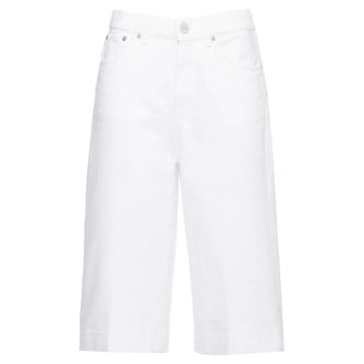 Dondup Femme, Shorts, Blanc, Taille: W29 Cotton Bermuda