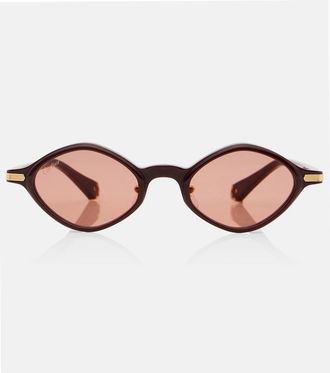 Cartier Lunettes de soleil ovales Signature C