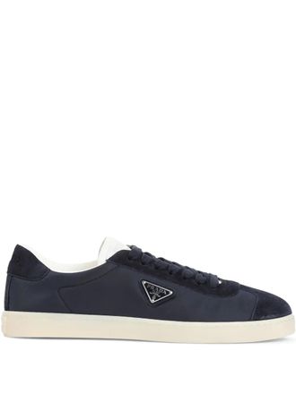 Prada baskets en daim - Bleu