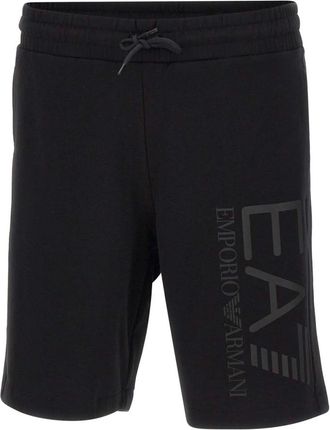 Emporio Armani Emporio Armani Ea7, Homme, Shorts, Noir, Taille: M Core Identity Cotton Shorts