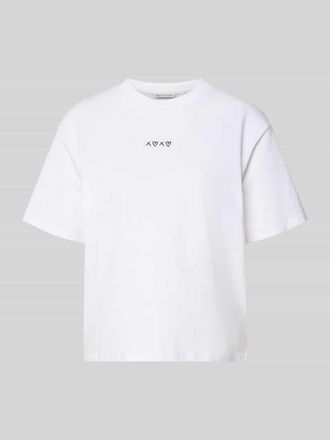 Tom Tailor Denim Boxy Fit T-Shirt aus reiner Baumwolle