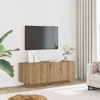 vidaXL Vidaxl - Meuble tv chêne artisanal 100x35x40 cm bois dingénierie