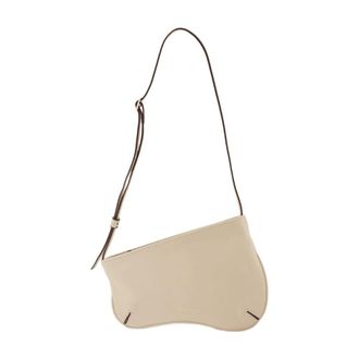 Manu Atelier Mini Curve Hobo Sac manu atelier ivory cuir