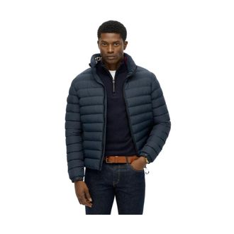 Superdry Fuji Steppjacke - - Jackets - Herren - Blau - S