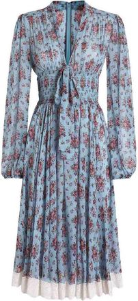 Dolce & Gabbana Robe Au Genou - Bleu Clair