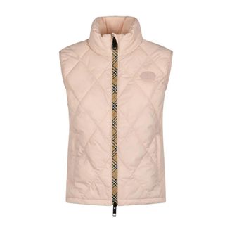 Burberry Cheswick Gilet - - Jackets - Damen - Rosa - S