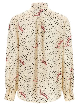 Valentino Garavani Womens Multicolor Silk Blouse