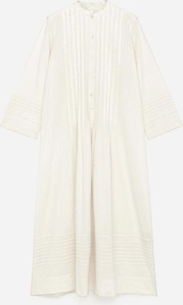 Arket Biesenkleid -Wei&szlig;