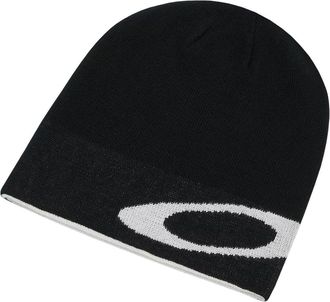 Oakley Herren Beanie Ellipse, Schwarz/Wei&szlig;, Einheitsgr&ouml;&szlig;e
