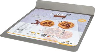 RBV BIRKMANN Birkmann, Pl&auml;tzchenblech - Grau - 35 x 32 cm - Karbonstahl - Antihaftbeschichtung