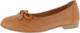 Andrea Conti Femme Damen Ballerina Ballerines, Cognac, 37 EU