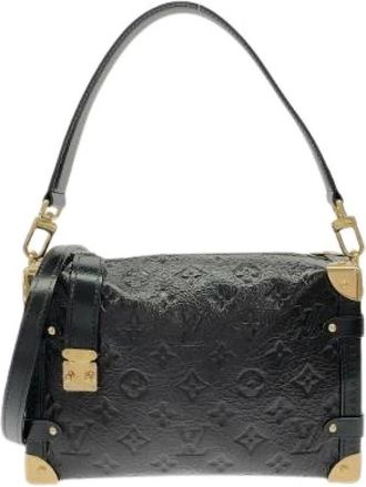 Louis Vuitton Sac bandouli&egrave;re Side Trunk Pre-owned Monogram Empreinte - Femme - Pre-owned - Noir - Taille: ONE Size