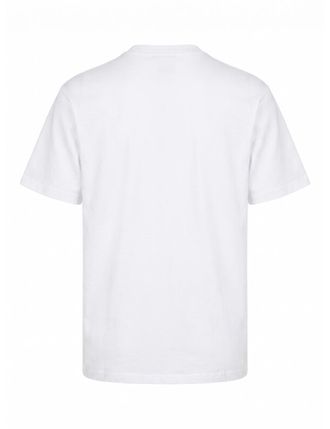 Emporio Armani Mens T-Shirt Crew-Neck White Cotton T-Shirts And Polos