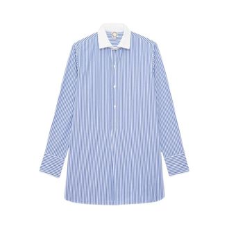 Ines De La Fressange Blair Gestreiftes Hemd - - Blouses & Shirts - Damen - Blau - XS