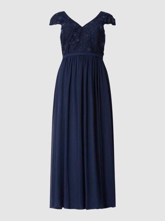 My Mascara Curves PLUS SIZE Abendkleid aus Spitze und Chiffon