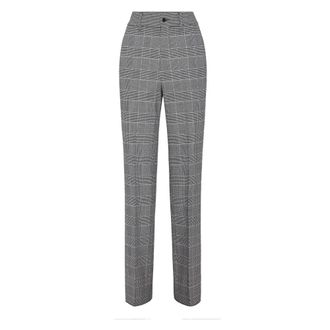 Philipp Plein Lange- gerade Hose Prince of Wales - - Trousers - Damen - Grau - S