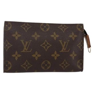 Louis Vuitton Pre-owned Canvas Pouch - - Pre-owned - Damen - Braun - ONE SIZE