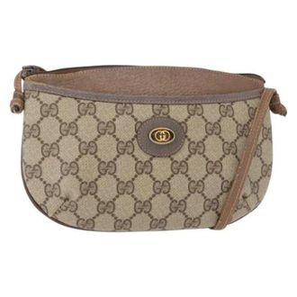Gucci Sac bandouli&egrave;re vintage Pre-owned - Femme - Pre-owned - Beige - Taille: ONE Size