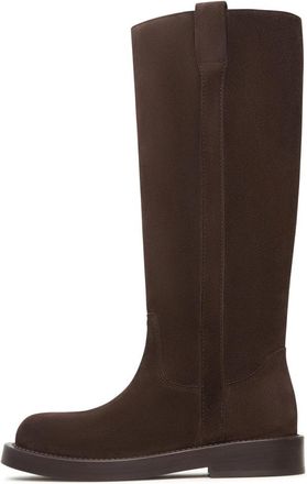 Cesare Gaspari Femme, Chaussures, Brun, Taille: 39 EU Bottes hautes classiques en cuir Ari