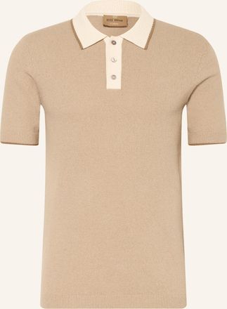 Mos Mosh Mos Mosh Gallery Strick-Poloshirt Mmgfrancesco Regular Fit braun