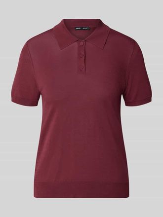 Mango Poloshirt aus Viskose-Mix Modell LUXEN