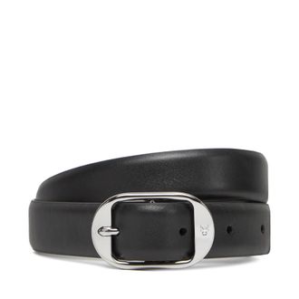 Calvin Klein Damengürtel Calvin Klein Forged Pin Belt 25Mm LV04K7014G Schwarz