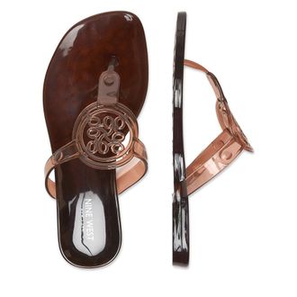 Nine West Zehentrenner Nine West CEO-CT0906-1 Braun