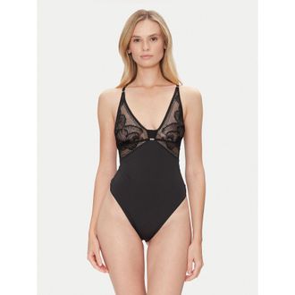 HUGO BOSS Body Peony Lace 50545017 Schwarz