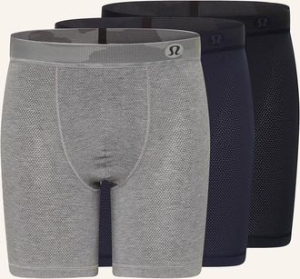 lululemon Lululemon 3er-Pack Boxershorts Aim schwarz