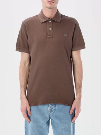 ERL Polo Homme couleur Marron