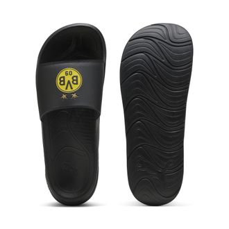 Puma Softride Teamcat BVB Slides Unisex, Schuhe, Schwarz, 40.5