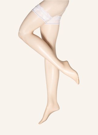 Wolford Halterlose Feinstr&uuml;mpfe Nude beige