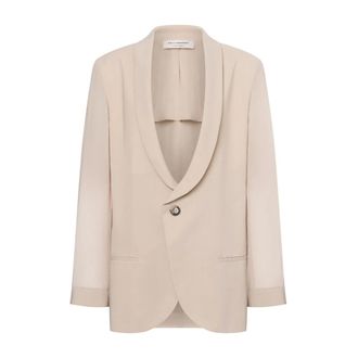 Philosophy di Lorenzo Serafini Etamine Jacket - - Jackets - Damen - Beige - S