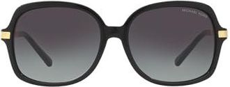 Michael Kors femme Adrianna Ii 316011 57 Montures de lunettes, Noir (Black/Light Grey Gradient)