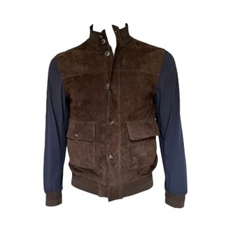 The Jack Leathers Homme, Vestes, Brun, Taille: 2XL Tribeca Mix.309 Veste en Su&egrave;de