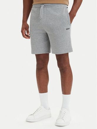 HUGO BOSS Sportshorts Waffle 50535884 Dunkelgrau Regular Fit