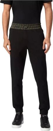 Philipp Plein Homme, Pantalons, Noir, Taille: XL Pantalons de surv&ecirc;tement