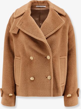 Tagliatore Sheila alpaca and virgin wool peacoat - TAGLIATORE - gender_Woman