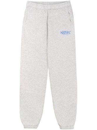 Sporty & Rich pantalon de jogging Upper East Side en coton - Gris