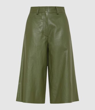 Forte_Forte Bermuda Cuir khaki