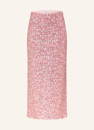 Riani Riani Mesh-Rock Mit Pailletten rosa
