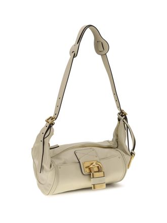 Chlo&eacute; Womens Shoulder Bag Paddington Cloudy Cream Calf Leather