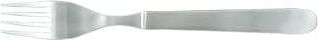 Gude Solingen - Tafelgabel geschmiedet, 9 cm, Ganzstahl, KAPPA, Handmade Germany