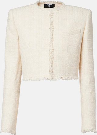 Balmain Veste courte en tweed