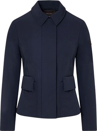 Peuterey Femme, Vestes, Bleu, Taille: 40 FR Giubbotto in tessuto tecnico