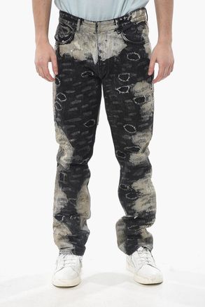 Givenchy Distressed Jeans with Worn Effect and Belt Loops 20cm Givenchy