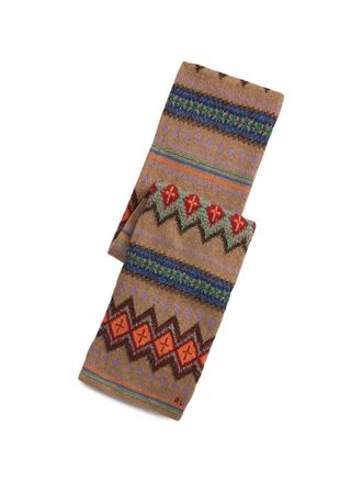 Ralph Lauren Scarf Wool Blend Txt Geo