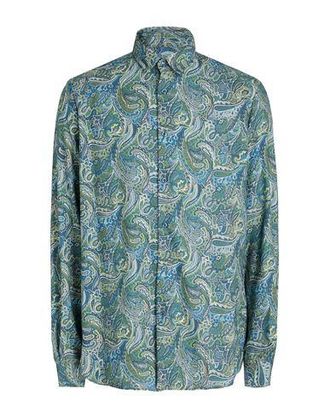 8 by YOOX PRINTED REGULAR FIT SHIRT