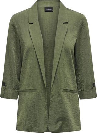 Only Damen Onlmarsa 3/4 Blazer WVN Noos Longblazer, Kalamata/Detail:Melange, XS