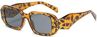 Generic Lunettes de soleil tendance pour hommes et femmes 2025, lunettes de soleil de vacances en plein air (couleur : F, taille : moyenne), C, Taille unique